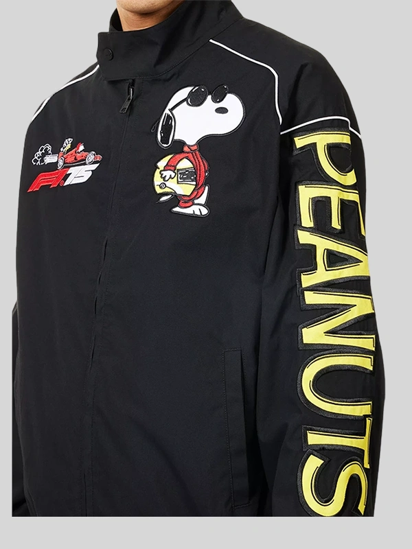 Buy Formula 1 x Peanuts F175 Snoopy Dog Racing Jacket Black