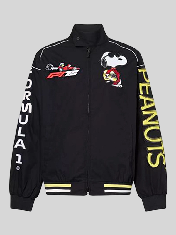Buy Formula 1 x Peanuts F175 Snoopy Dog Racing Jacket Black
