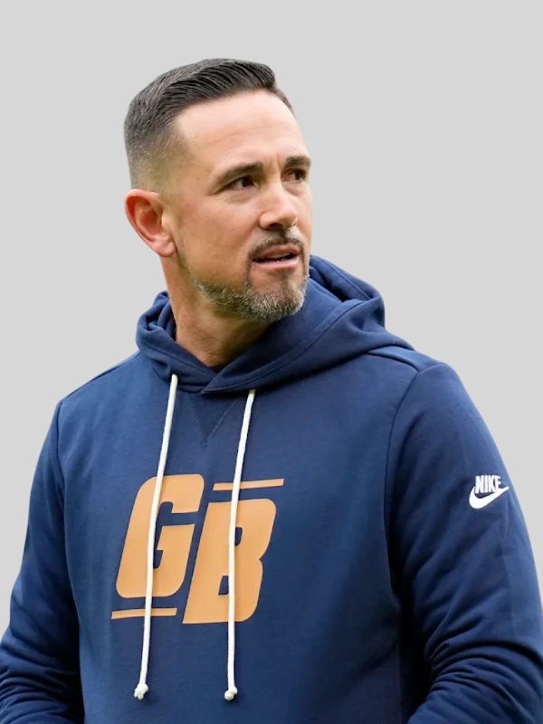 Matt LaFleur Green Bay Packers Alt Offensive Sideline Hoodie