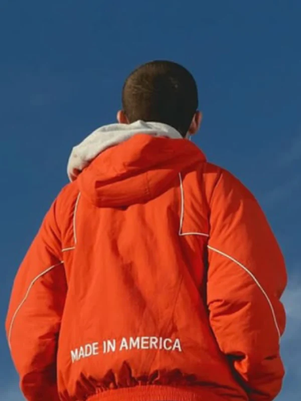 Timothée Chalamet Marty Supreme Tracksuit Orange