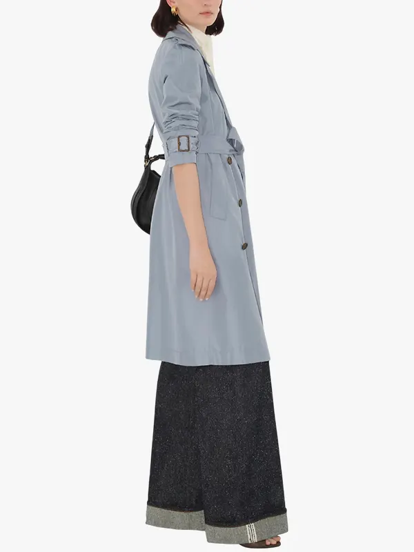 Buy Long Silk Trench Coat - Wonder Jackets