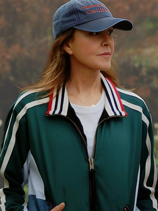 Shrinking S03 Christa Miller Denim Zip Jacket - Wonder Jackets