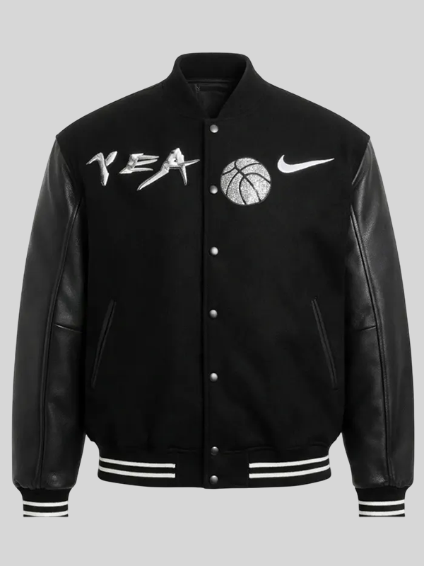 Buy Yeat x Nike Black Varsity Jacket - Wonder Jackets