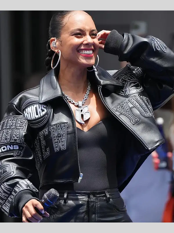 Buy Alicia Keys Knicks Victory Parade 2026 Concert Jacket